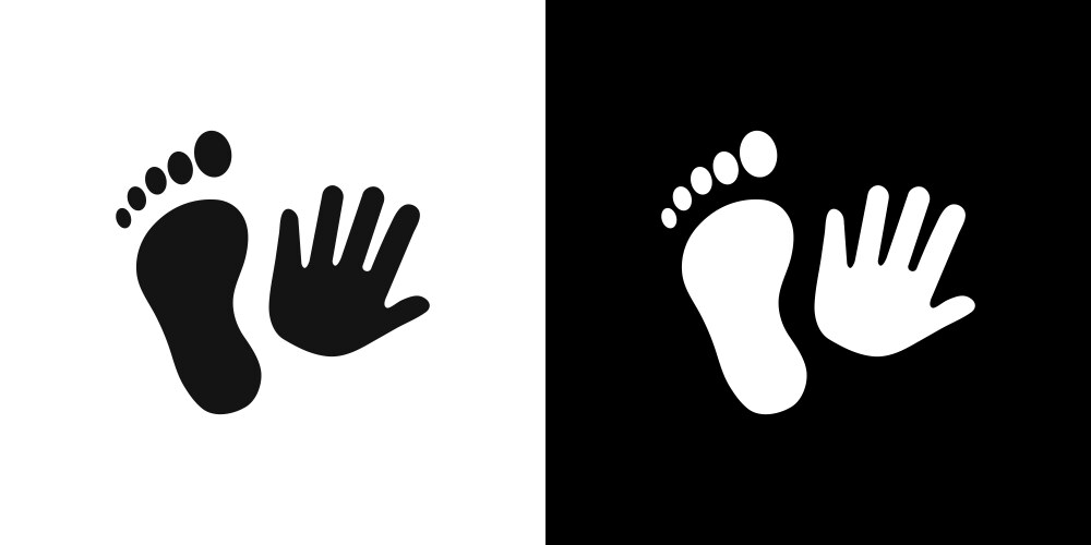 Hand Foot Logo Vector Images (over 4,300)