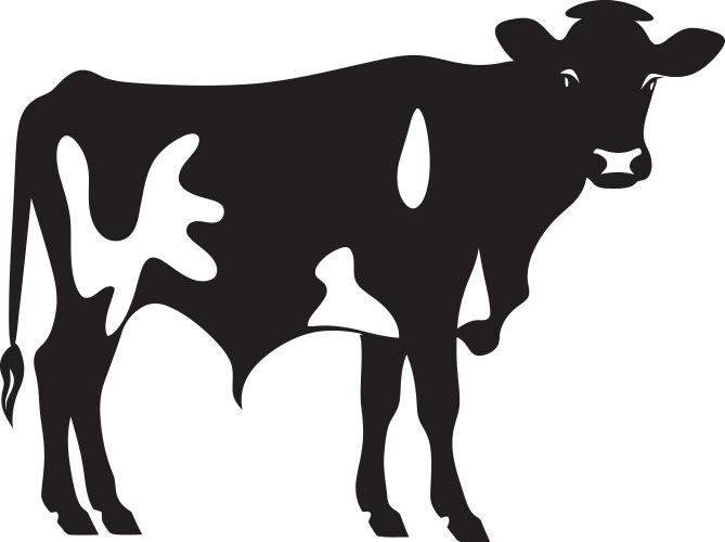 Holstein Cow Silhouette Vector Images (over 430)
