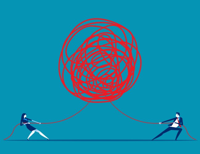 Rope Pulling Cartoon Vector Images (over 1,300)