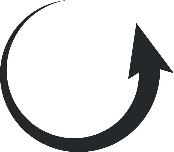 Circular Arrow Vector Images (over 40,000)