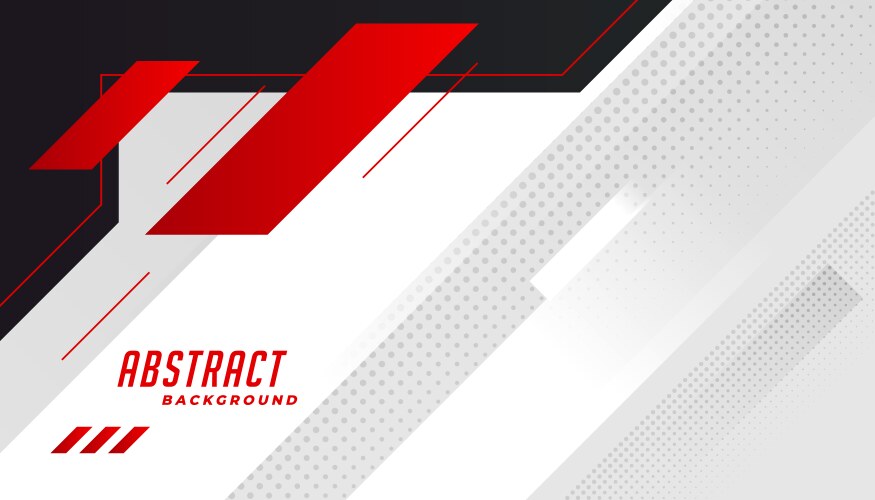 Stylish red geometric modern certificate template Vector Image