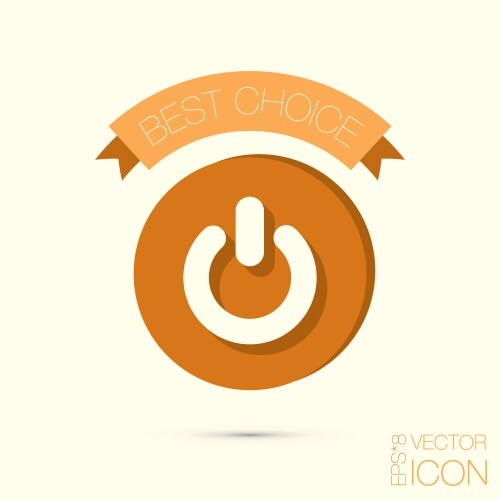 Power sign on off Royalty Free Vector Image - VectorStock