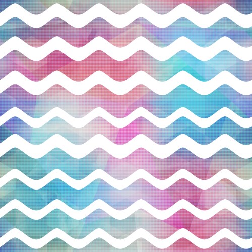 Simple seamless light wave pattern Royalty Free Vector Image