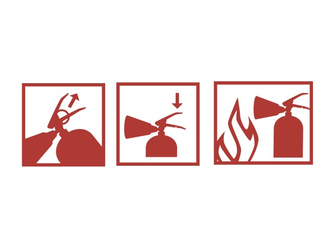 How to use fire extinguisher Vector Images & Graphics for Commercial ...