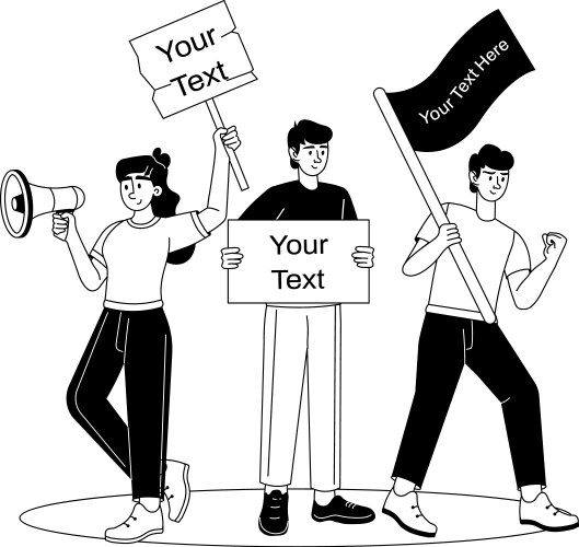 Protest Vector Images (over 71,000)