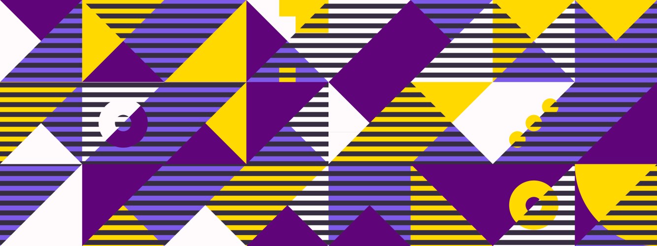 Simple banner square modules Royalty Free Vector Image