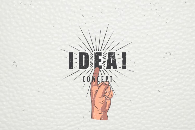 Realistic sketch hands - gestures hand-drawn Vector Image