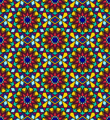 Stained glass texture Royalty Free Vector Image