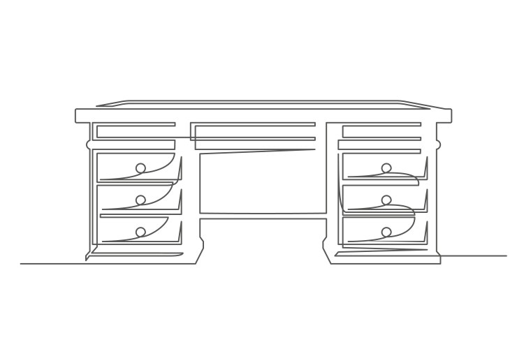 Desk Line Drawing Vector Images (over 6,800)