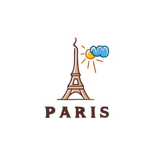 Paris logo Vector Images & Graphics for Commercial Use | VectorStock