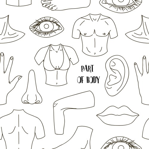 Body Parts Pattern Vector Images (over 2,000)