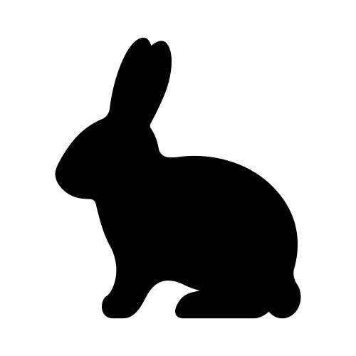 Rabbit Side View Vector Images (over 240)