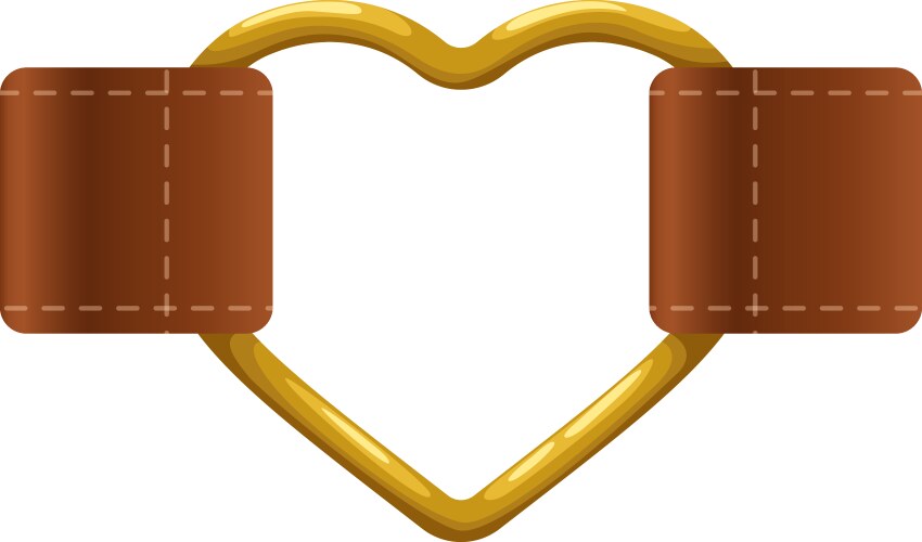 Realistic detailed 3d quick release buckle set Vector Image