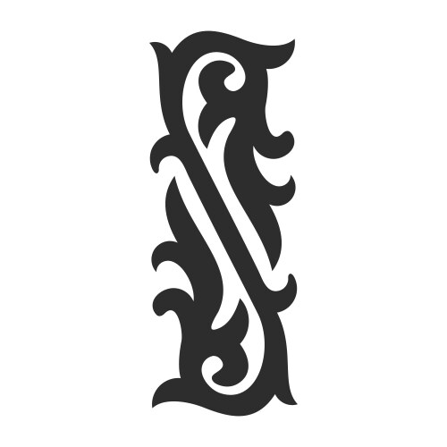 Ethnic batik design pattern from indonesia Vector Image