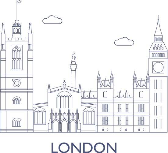London Royalty Free Vector Image - VectorStock