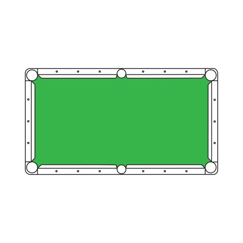 Billiard table icon Royalty Free Vector Image - VectorStock