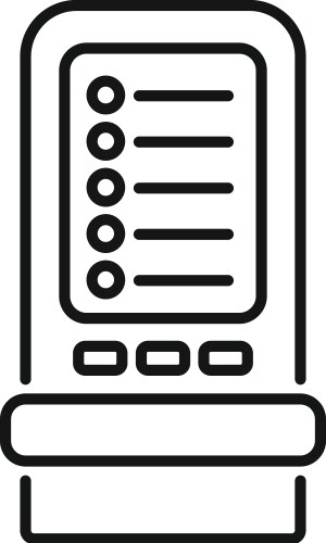 Electronic Voting Machine Vector Images (over 170)