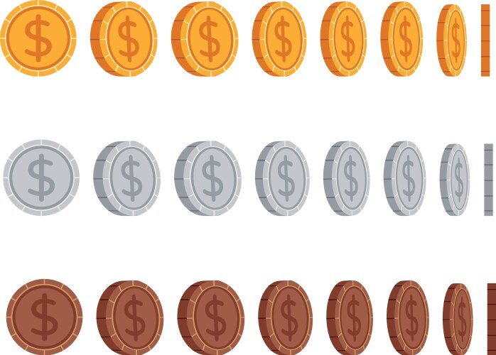 Coin Sprite Vector Images (over 860)