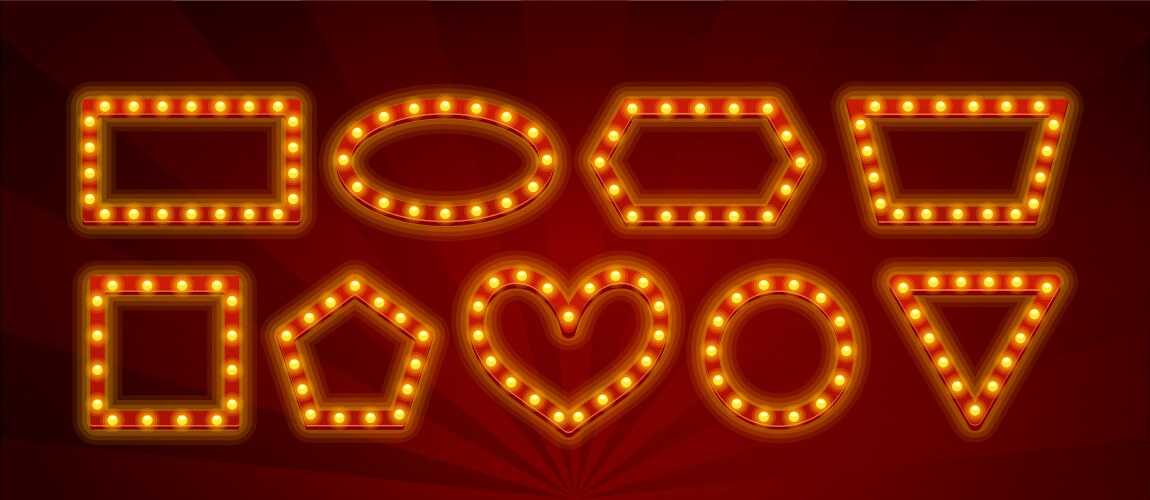 Carnival Light Bulb Frame Vector Images (over 770)