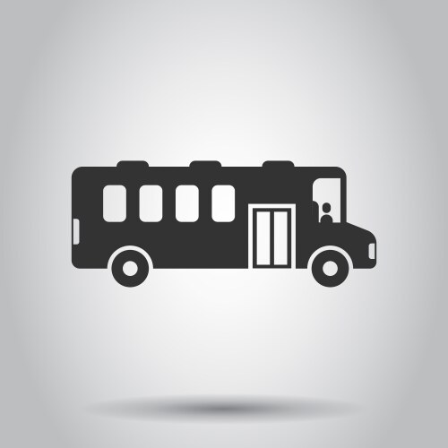 Bus Black and White Vector Images (over 7,300)