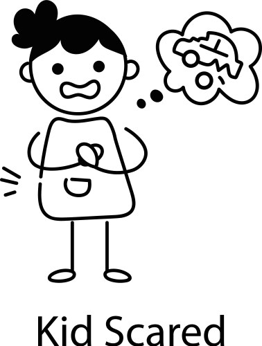 Scared Kid Vector Images (over 4,900)