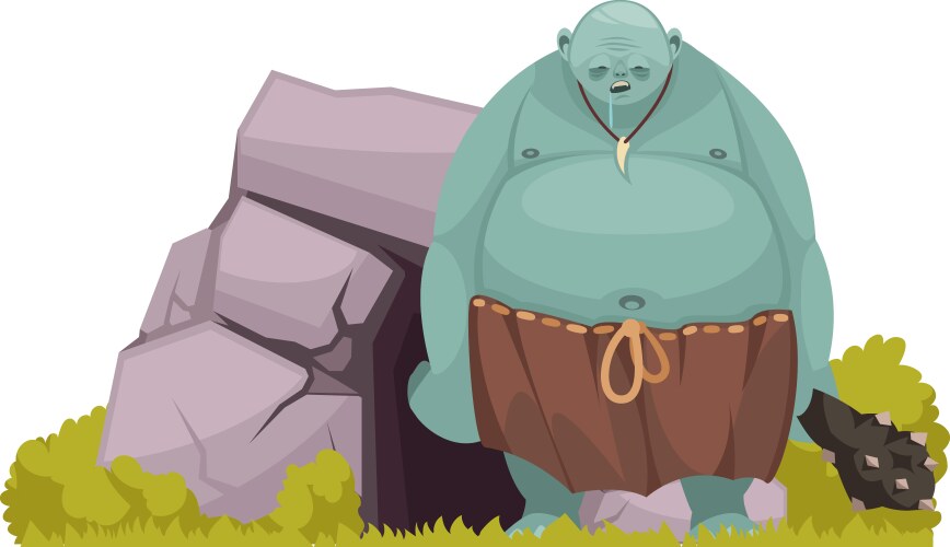 Evil character concept Royalty Free Vector Image