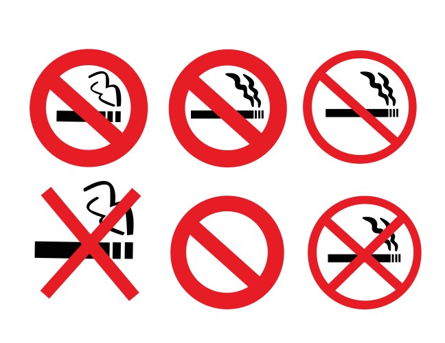 No Smoking Symbol Vector Images (over 12,000)