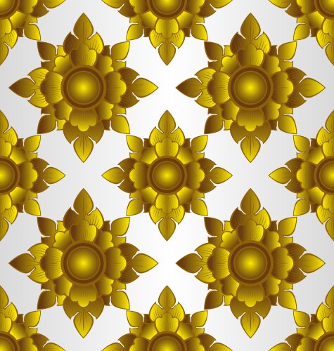 Thai pattern Royalty Free Vector Image - VectorStock
