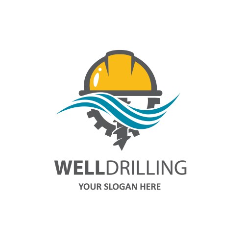 Well drilling banners set Royalty Free Vector Image