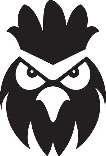 Chicken - minimalist and simple silhouette Vector Image