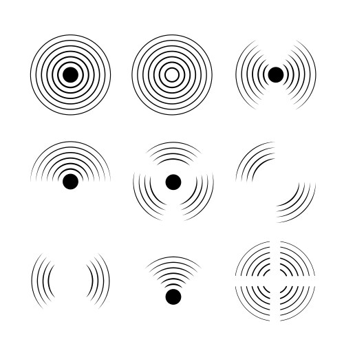 Sound Wave Circle Vector Images (over 10,000)