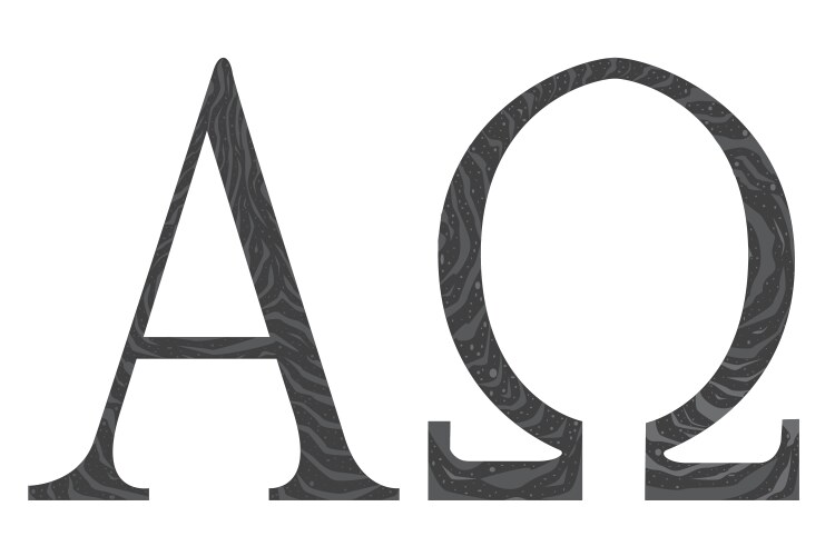 Alpha Omega Symbol Vector Images (over 420)