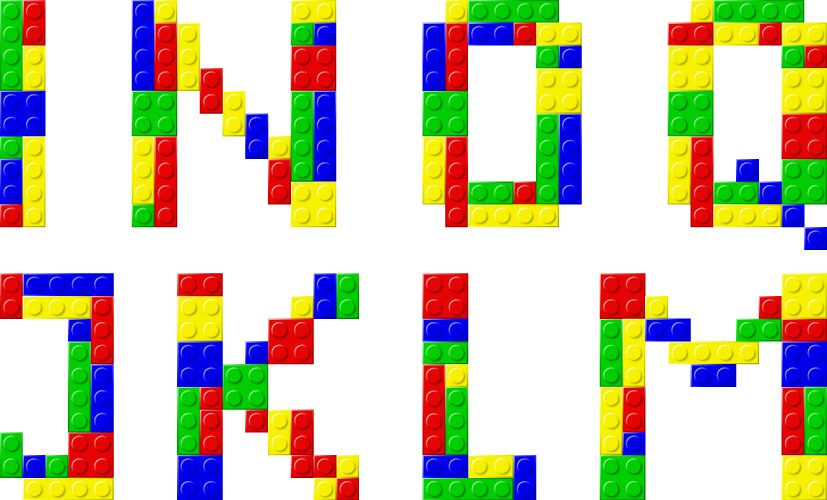 Font Royalty Free Vector Image - VectorStock