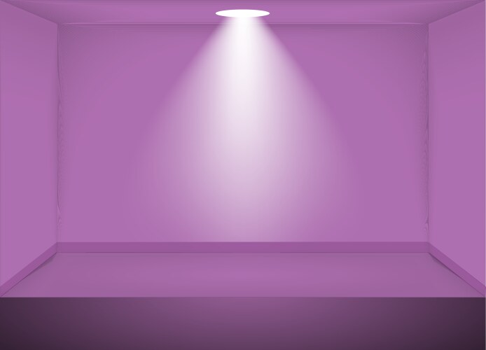 Empty studio backdrop Royalty Free Vector Image