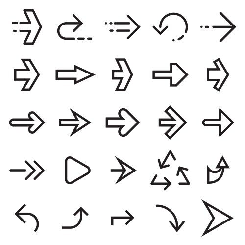 Arrow Outline Vector Images (over 200,000)