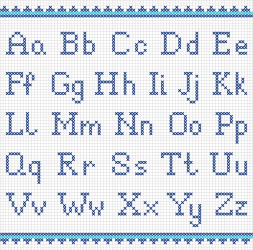 Lowercase Pixel Alphabet Vector Images (over 100)