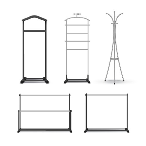 Set blank outline toy bricks Royalty Free Vector Image