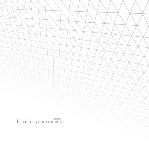 Futuristic grid in perspective projection Vector Image