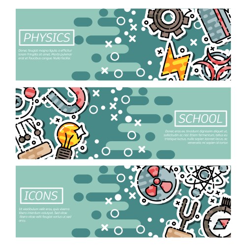 Scientific formulas mathematics and physics Vector Image
