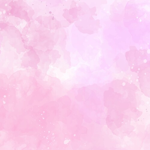 Detailed hand painted pink watercolour background Vector Image