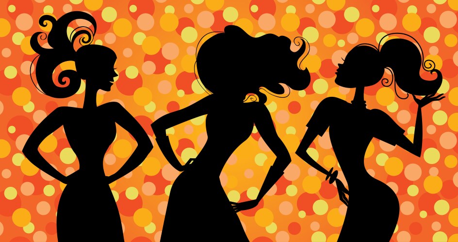 Glamour girl Royalty Free Vector Image - VectorStock