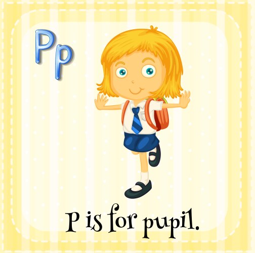Letter P Flashcards Vector Images (over 460)