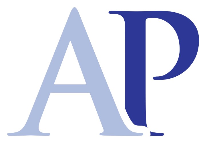 Initials letter logo Royalty Free Vector Image