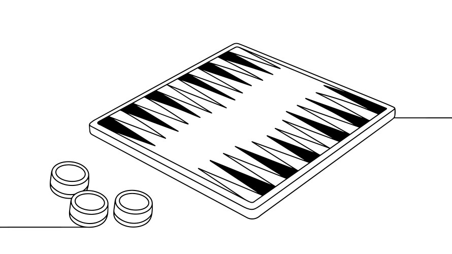 Backgammon Board Vector Images (over 870)