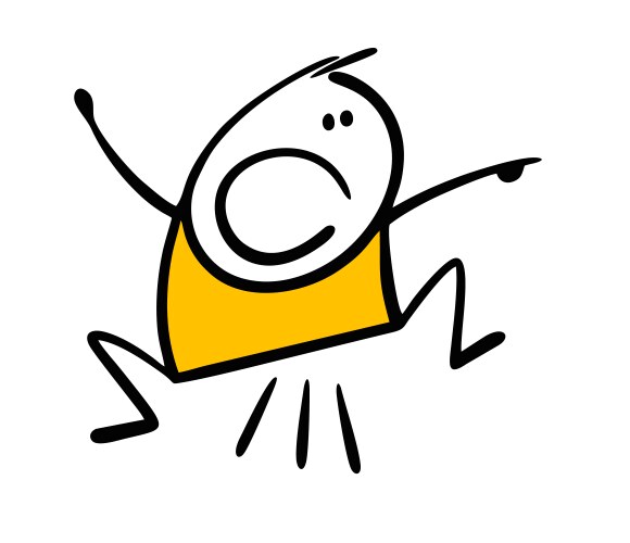 Scared Stickman Vector Images (92)