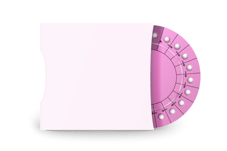 Meter scale with arrow birth control measuring Vector Image