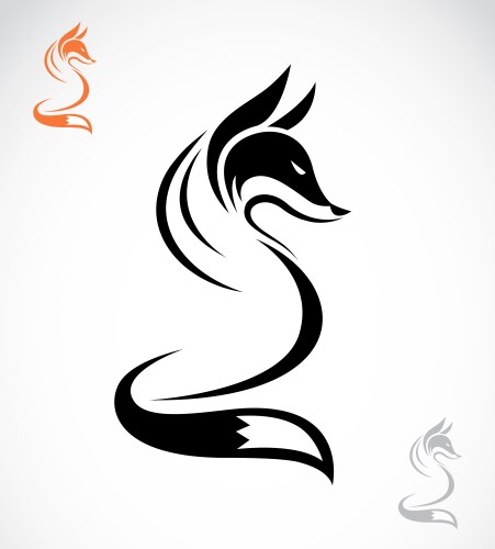 Black and White Fox Vector Images (over 25,000)
