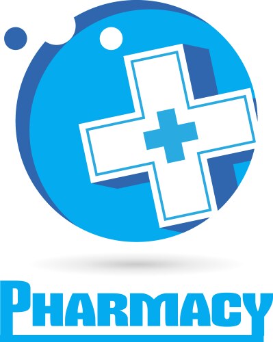 Pharmacy logo Vector Images & Graphics for Commercial Use | VectorStock