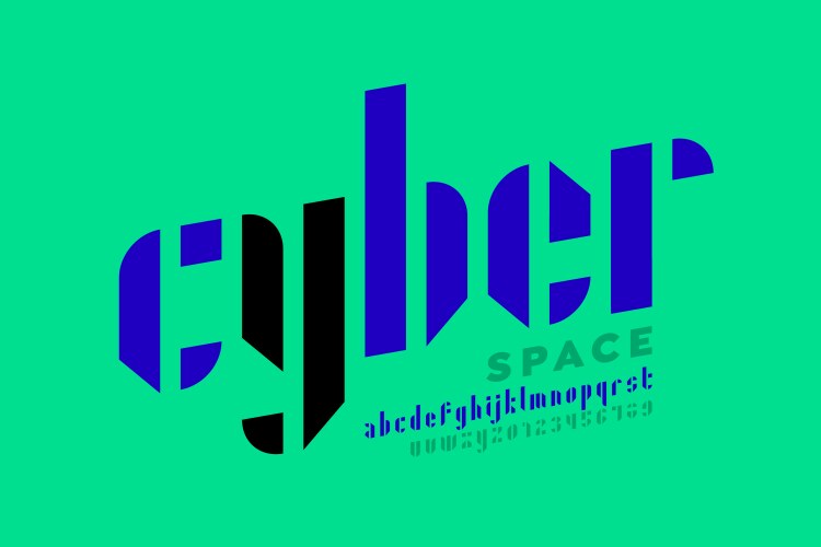 Cyber Font Vector Images (over 5,200)