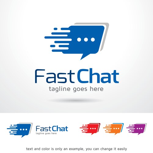 Fast support chat icon outline online app Vector Image